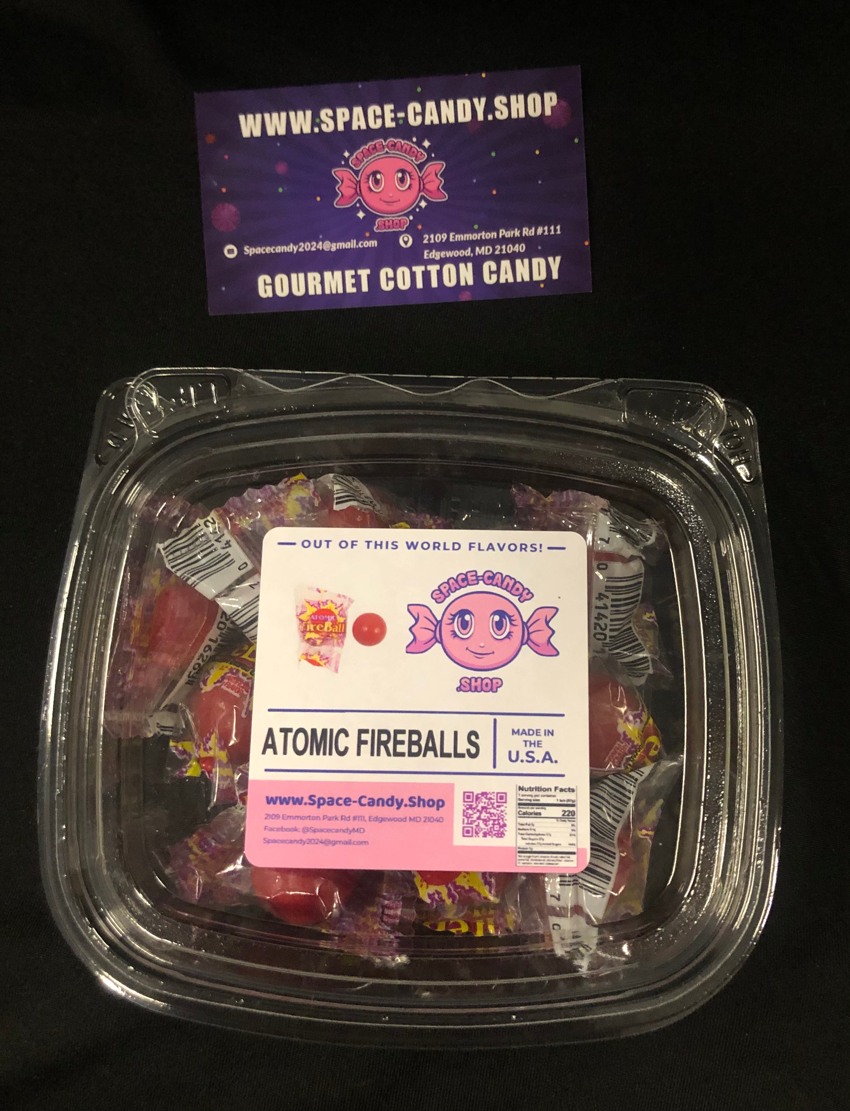 Atomic Fireballs Candy Pack – Space-Candy